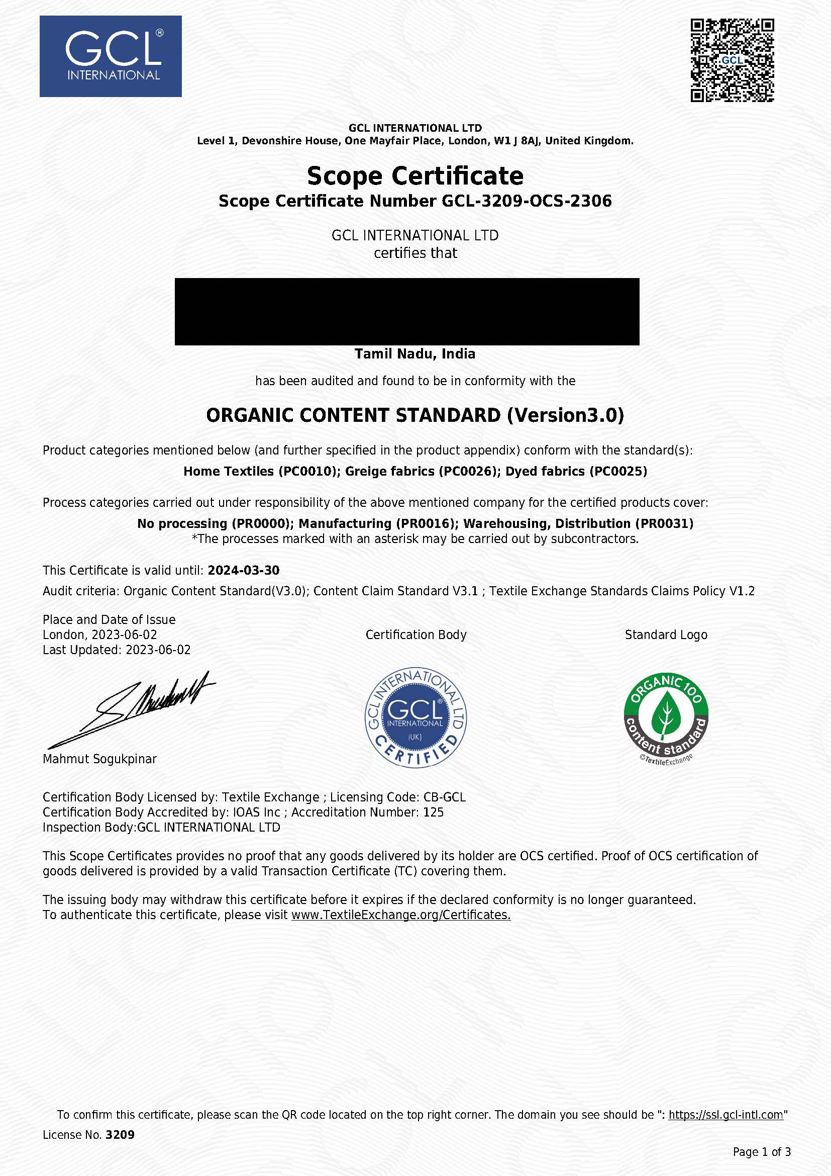 Our Certifications | The Natural Bedding Company