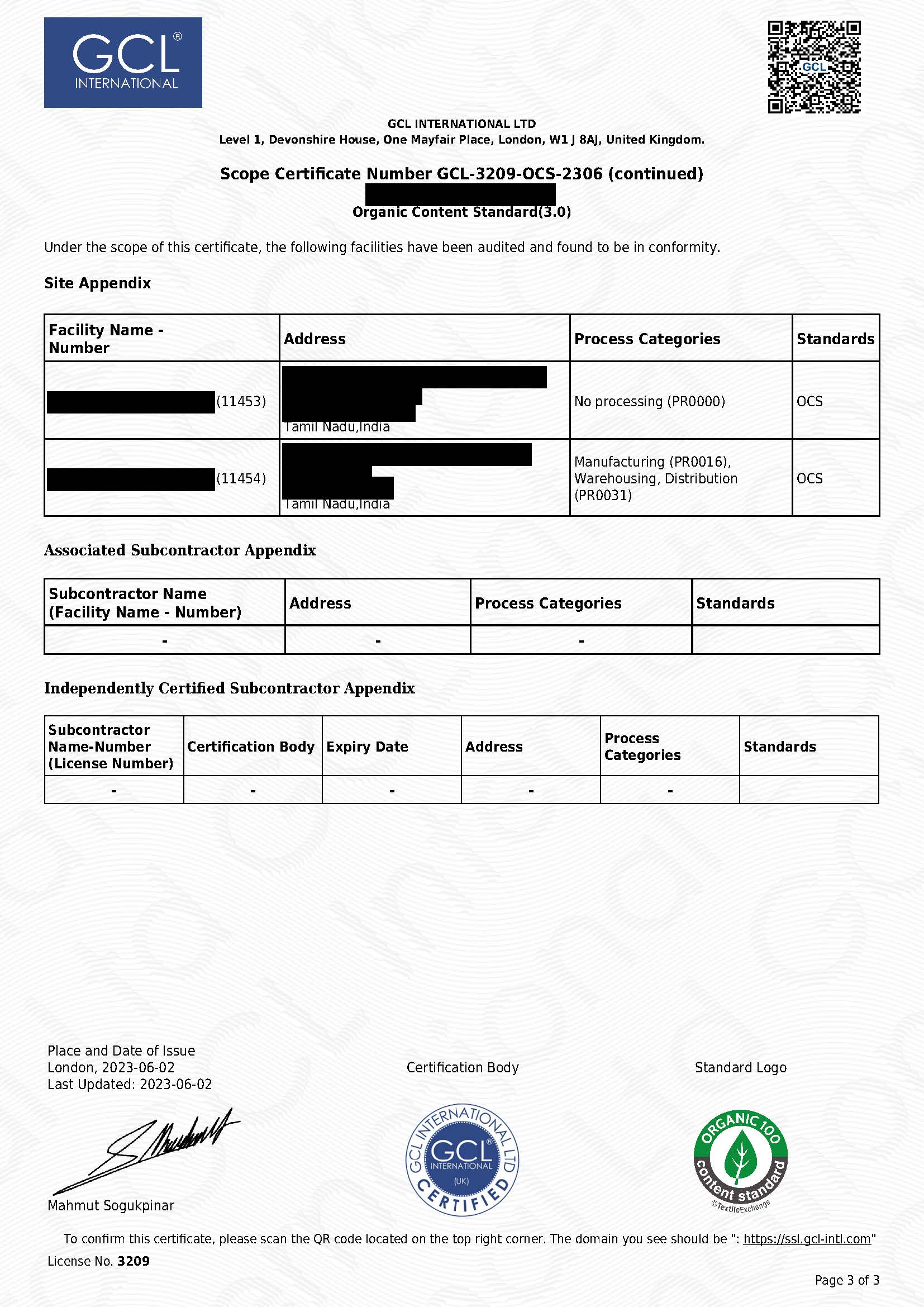 Our Certifications | The Natural Bedding Company